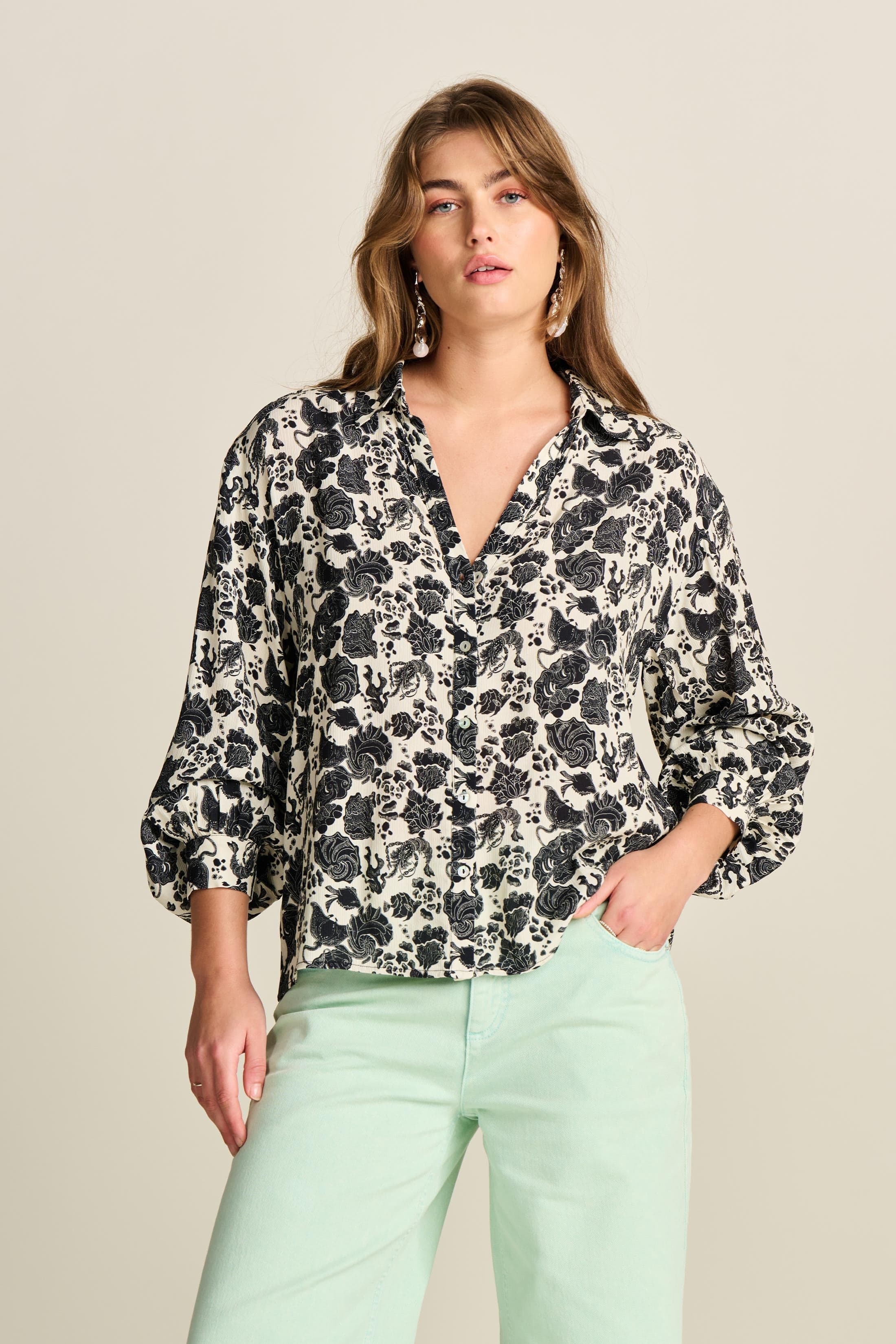 Colourful blouses for women | POM Amsterdam