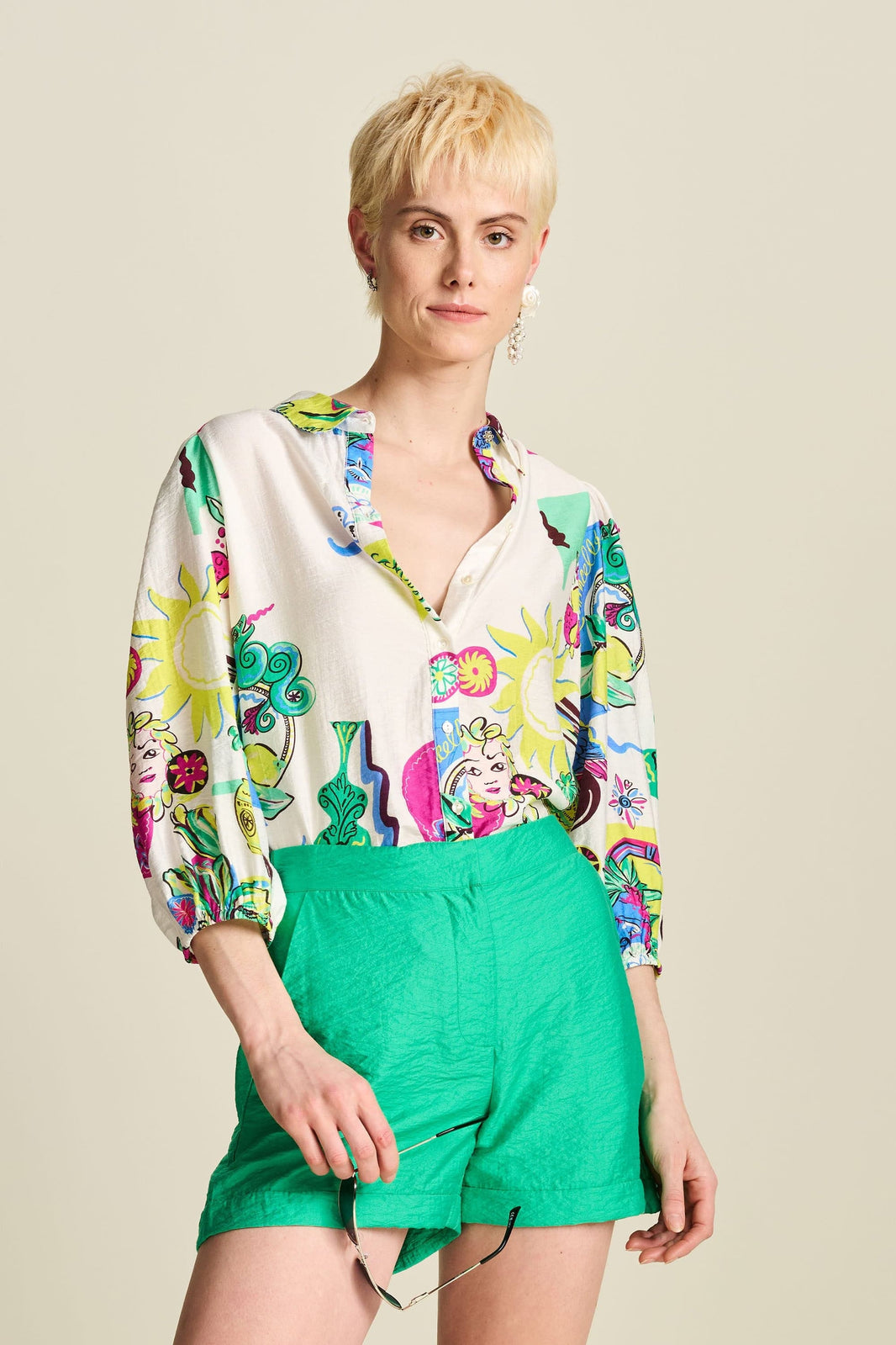 Colourful blouses for women | POM Amsterdam